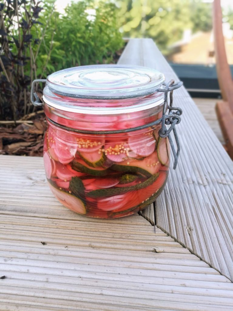 Kiirmarineeritud redised ja kurgid - Hea toidu kodu