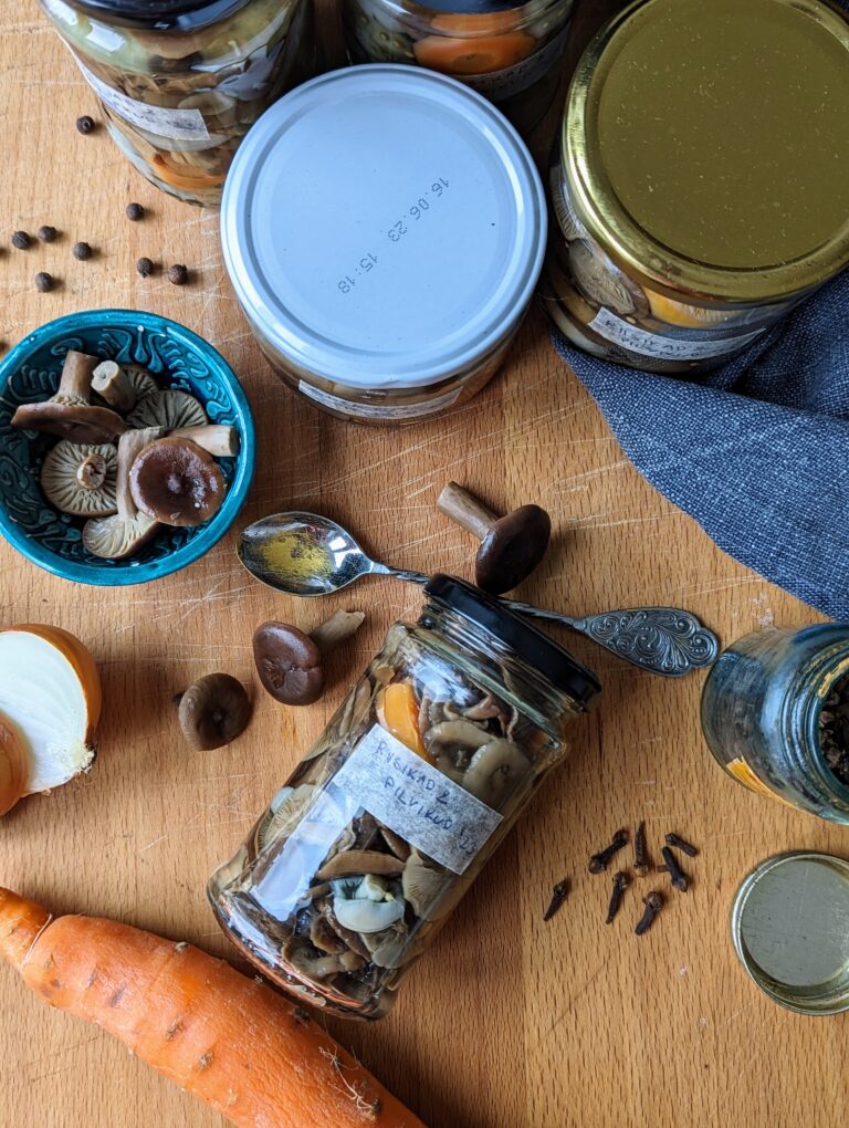 Marineeritud seened - Hea toidu kodu